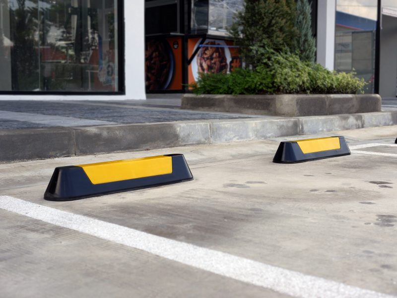 Rubber Wheel Stop | SKP Brand Rubber Products