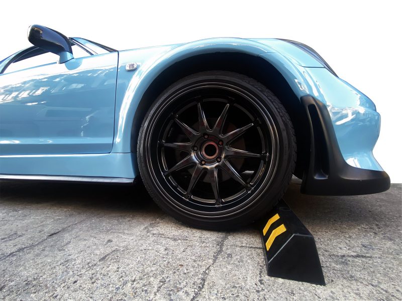 Rubber Wheel Stop | SKP Brand Rubber Products